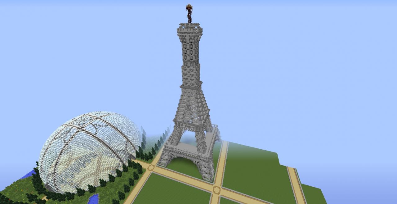 Eiffel Tower Minecraft Map