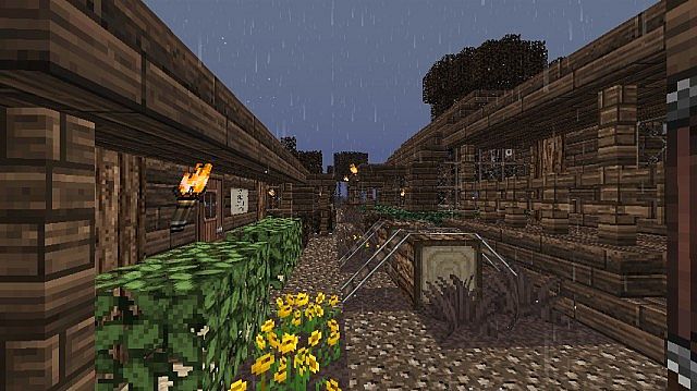 Swamp Town Minecraft Map