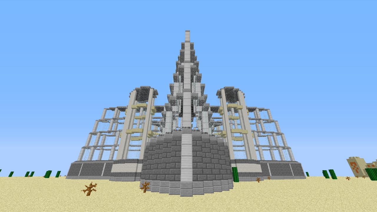 Huge Modern Tower/Building Minecraft Map