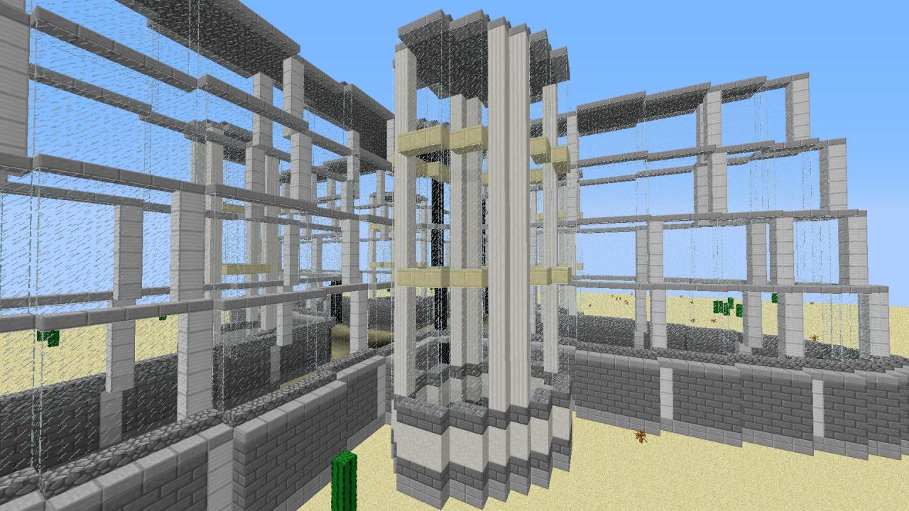 Huge Modern Tower/Building Minecraft Map