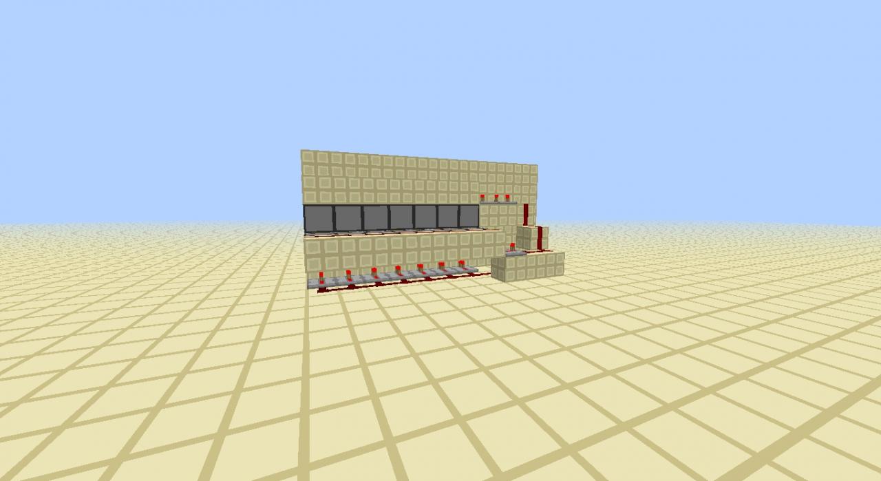 Infinitely expandeble 4 wide vault bridge Minecraft Map