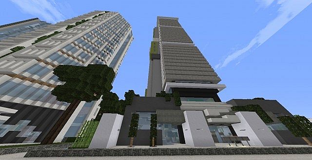 IMPROVED SKYSCRAPER Minecraft Map