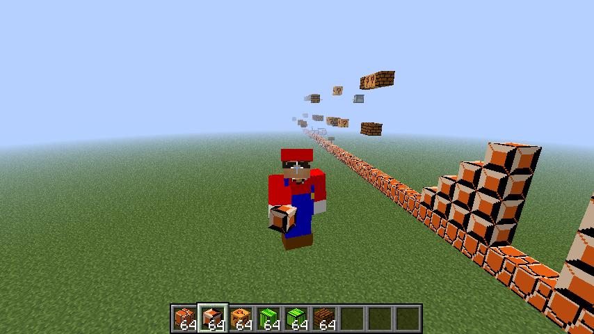 Super Mario Bros.! (WIP - World 1-1) Minecraft Map