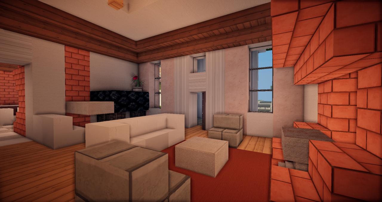 Greek revival mansion Minecraft Map