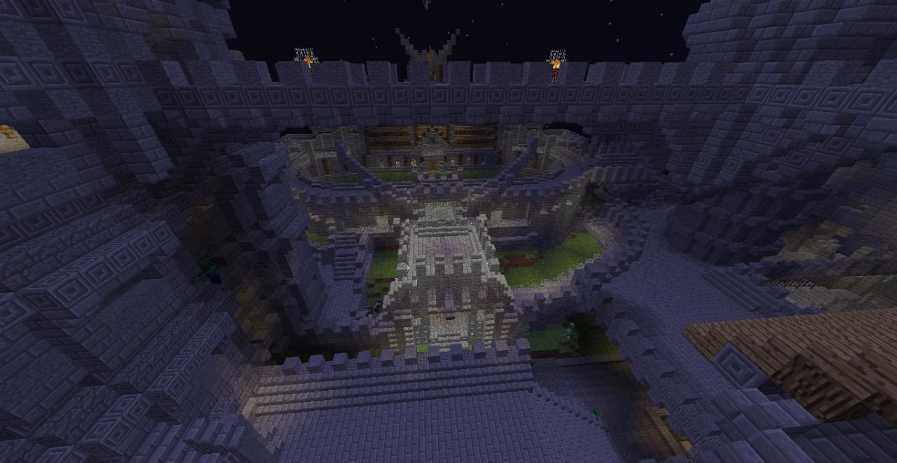 Dark Zombie Survival aka. {Dark Zombie Defence} Minecraft Map