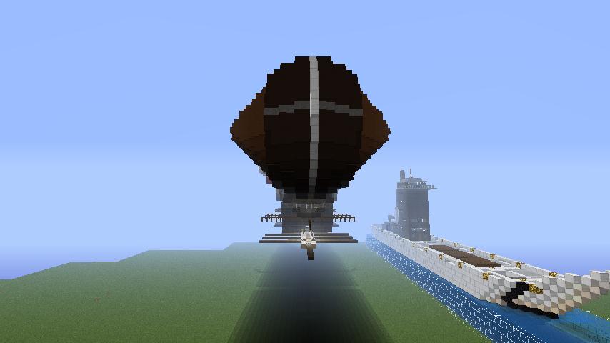 Fire Nation Airship Minecraft Map