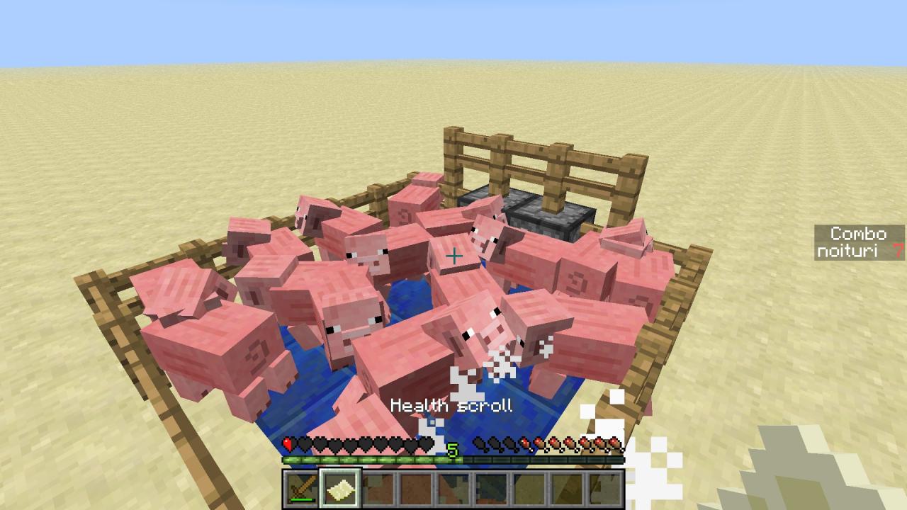 Combo COUNT in minecraft[snapshot 1337B] Minecraft Map