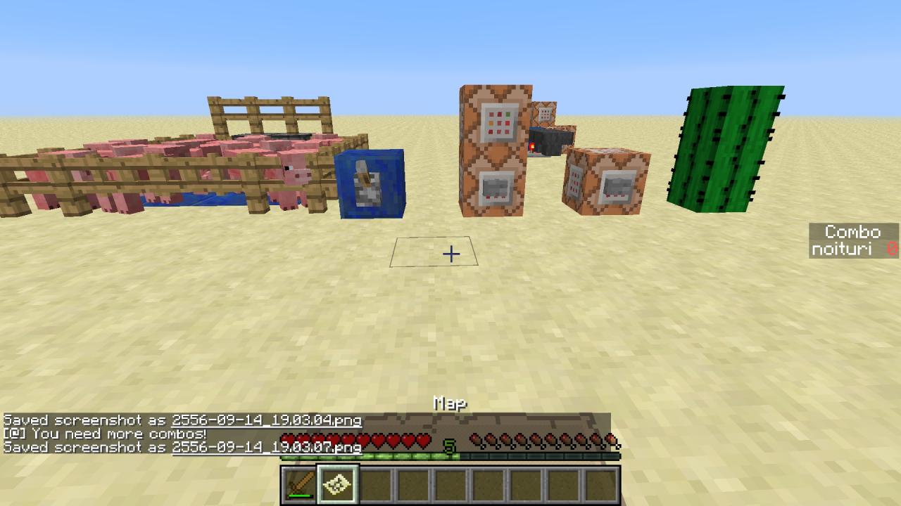 Combo COUNT in minecraft[snapshot 1337B] Minecraft Map