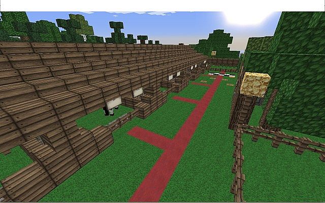Horse racing map! Minecraft Map
