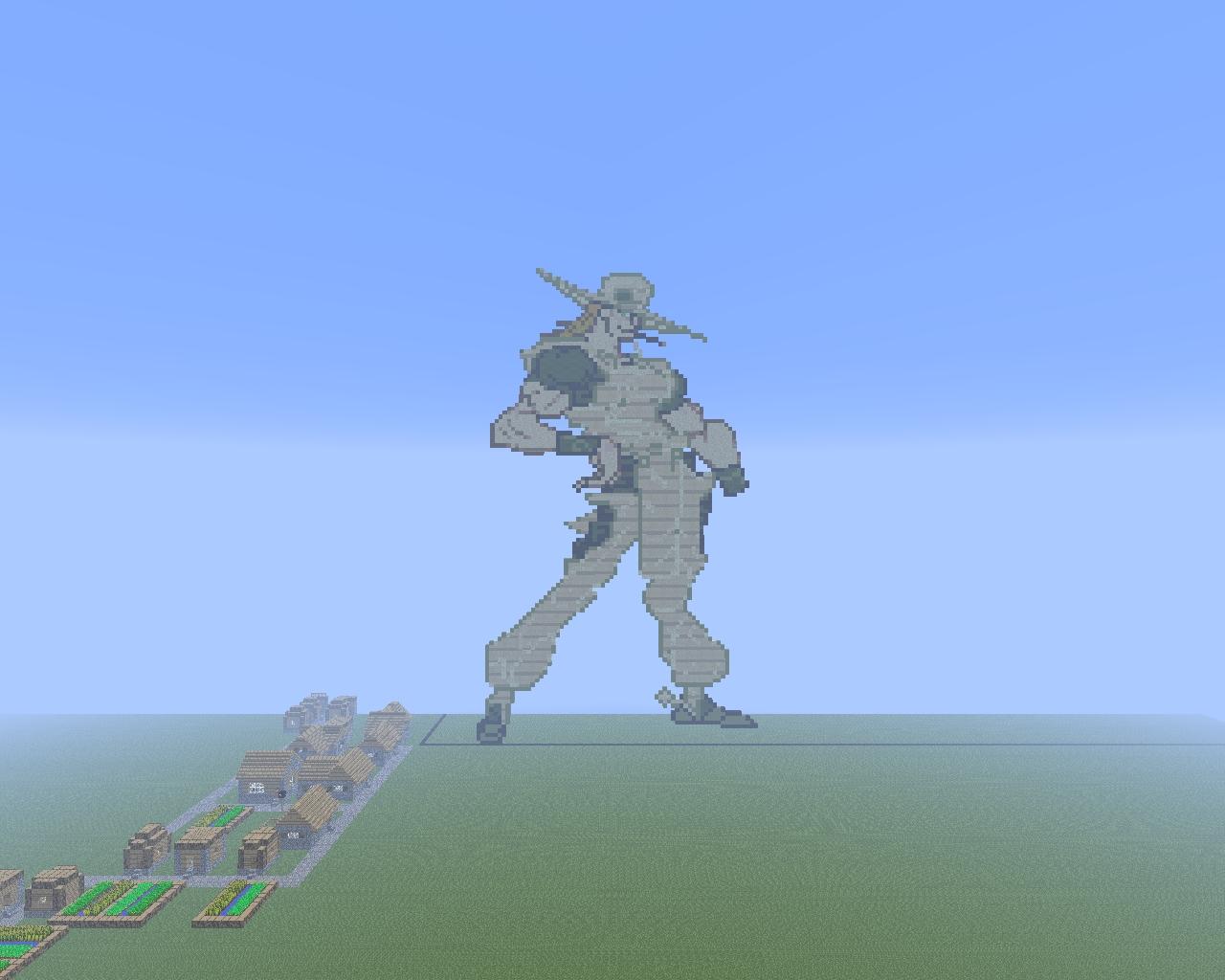 Jojo's bizarre adventure HD Hol Horse Minecraft Map