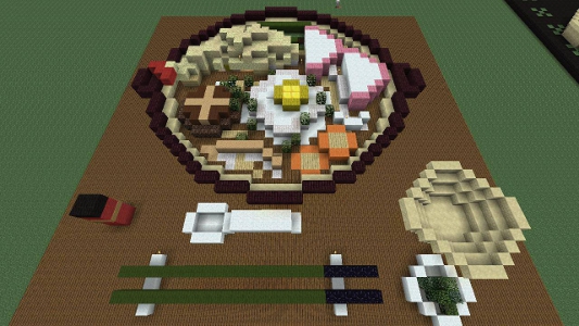【JAPAN FOOD☆】FOODCRAFT2 FES☆【Good Taste】 Minecraft Map
