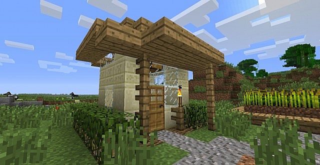 Small 4x4 house! Minecraft Map