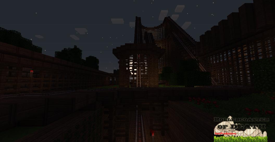 Roller coaster of Death Minecraft Map