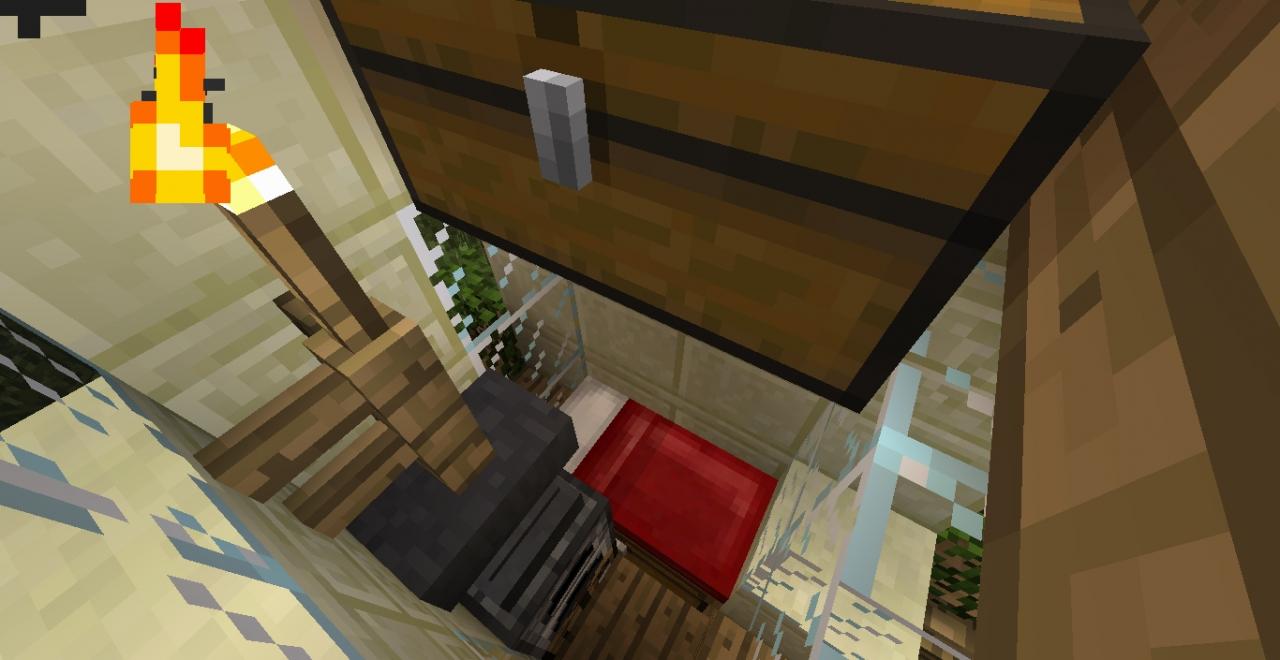 Small 4x4 house! Minecraft Map