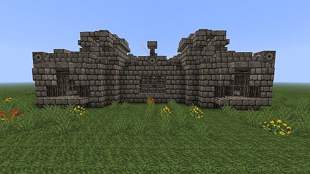 Large Stone Home Minecraft Map