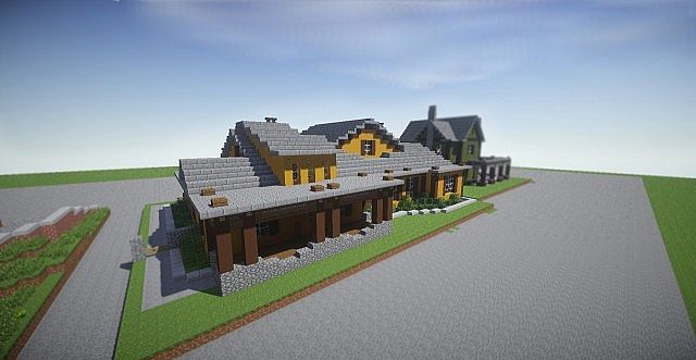 Yellow Home Minecraft Map