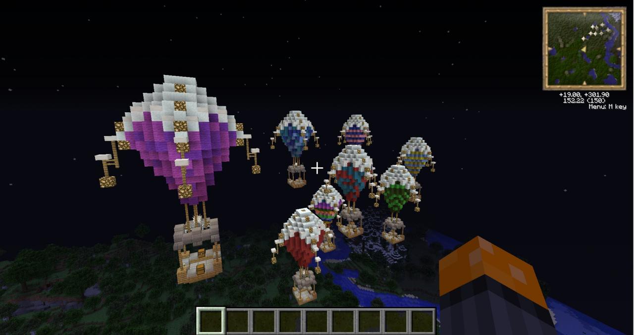 Balloon Field! Minecraft Map