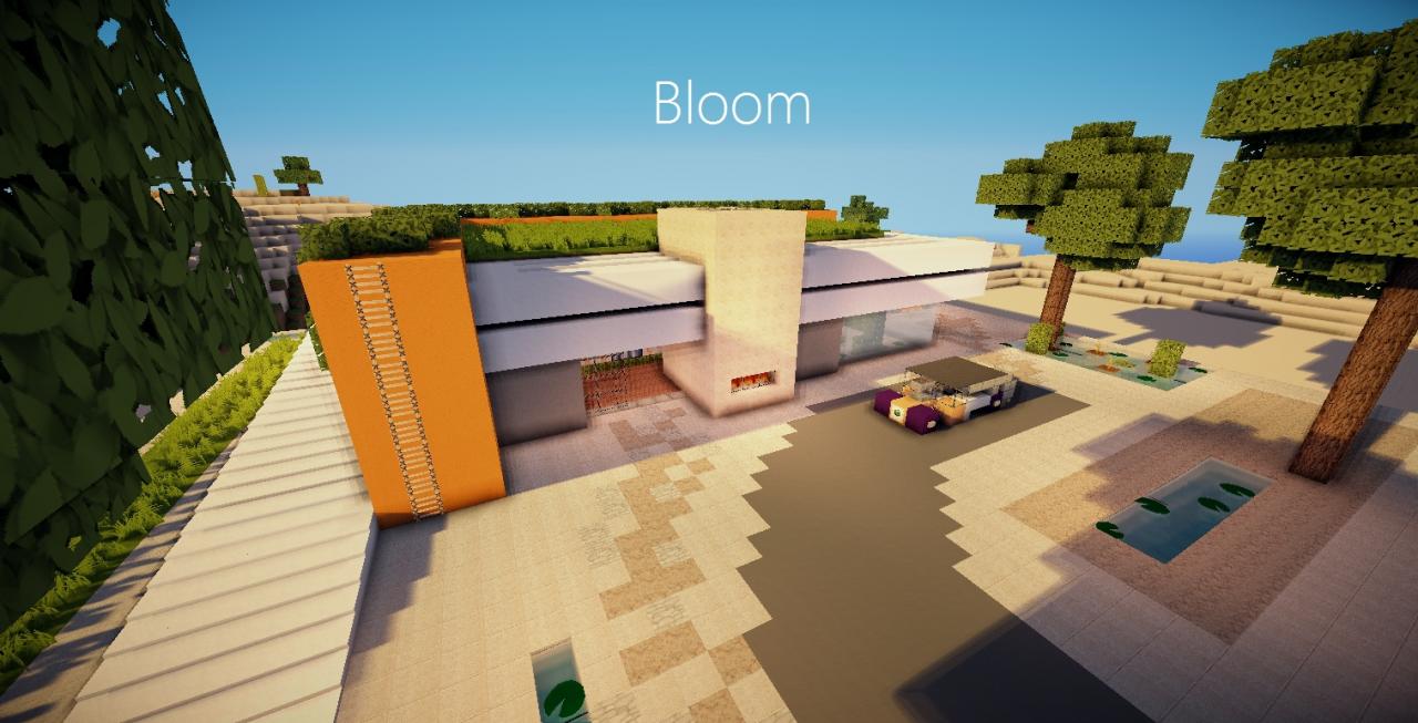 Bloom | Minimalistic Eco Home Minecraft Map
