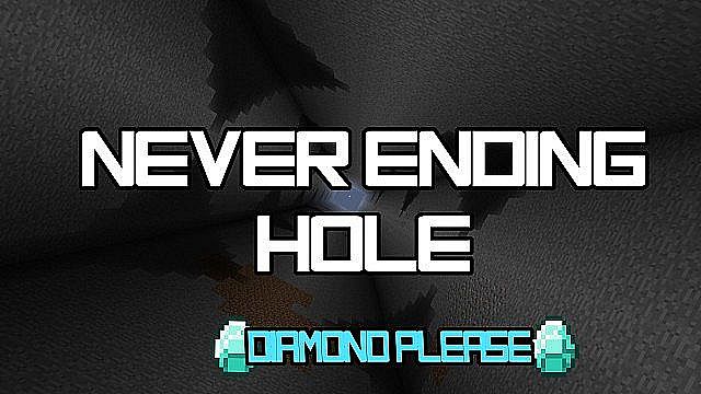 Never Ending Hole Minecraft Map
