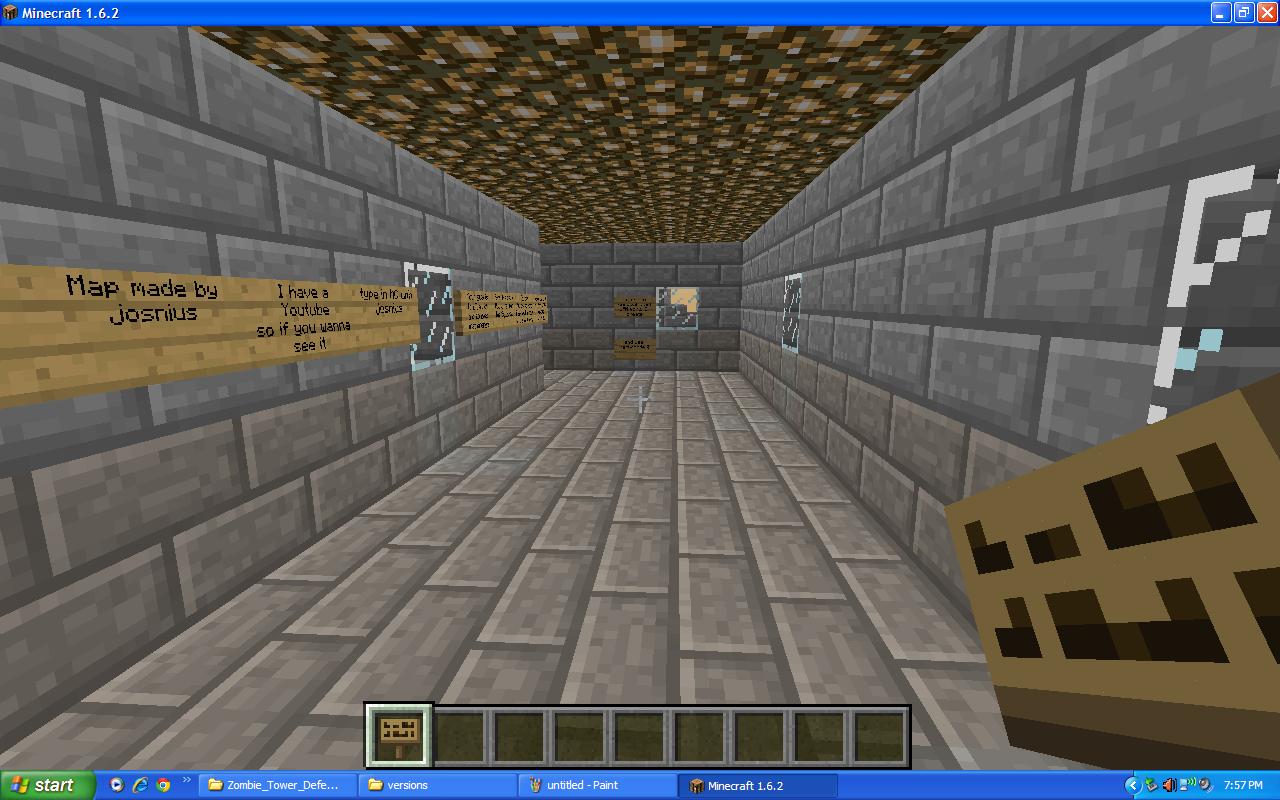 Zombie Arena Minecraft Map