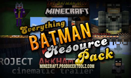 Batman Mod Collection V1.2 Minecraft Map