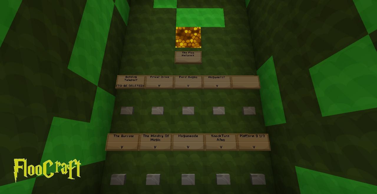 The Wizarding World of Harry Potter aka FlooCraft! Minecraft Map