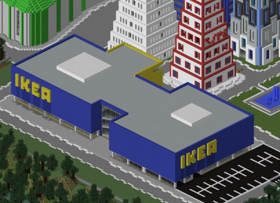 IKEA Minecraft Map