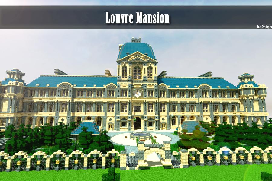 ::Louvre Mansion:: Minecraft Map