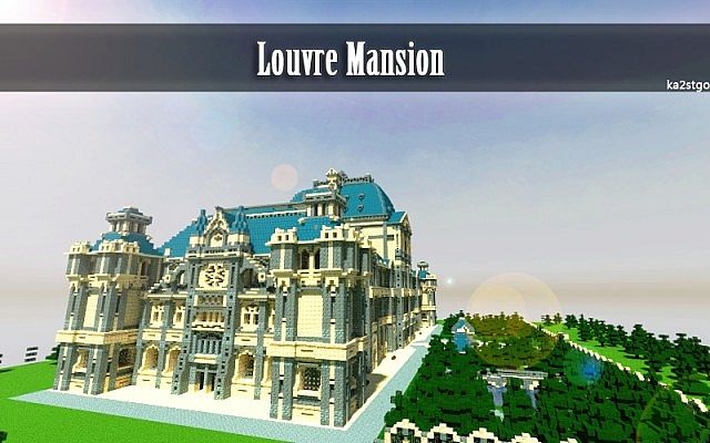 ::Louvre Mansion:: Minecraft Map