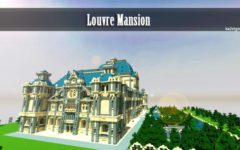 ::Louvre Mansion:: Minecraft Map