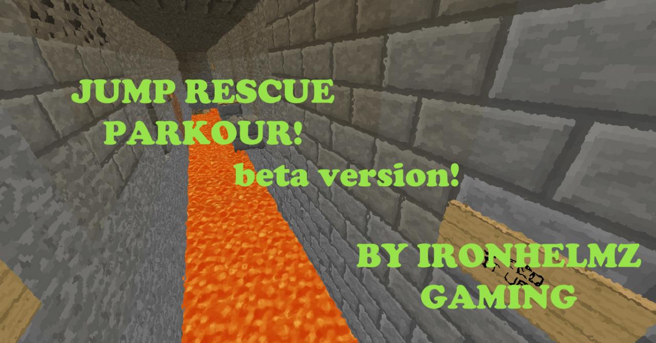 Jump Rescue: Save Your Friend! Beta Parkour Map! Minecraft Map