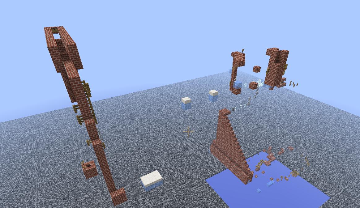 Infinite Parkour Minecraft Map