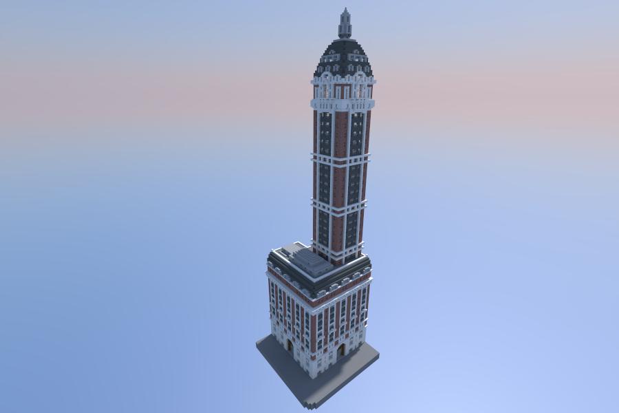 Singer Tower, New York Minecraft Map