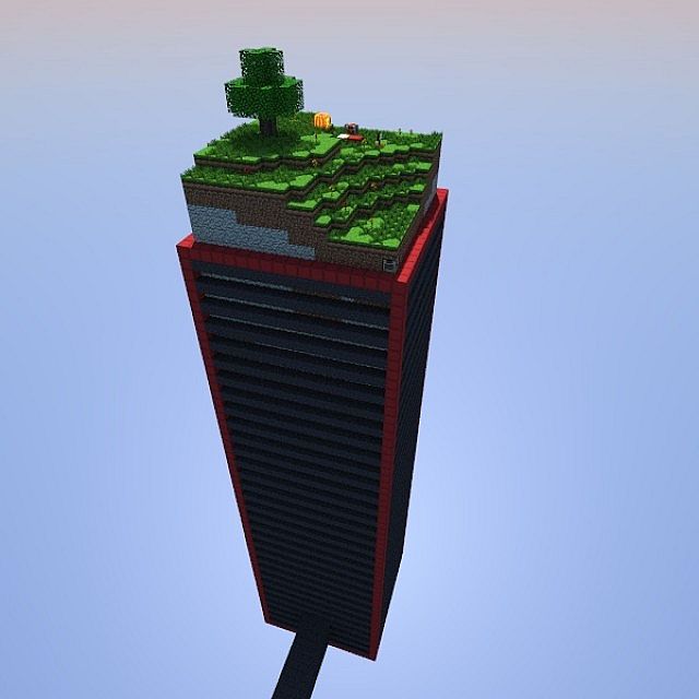 Sky Chunk PvP Minecraft Map