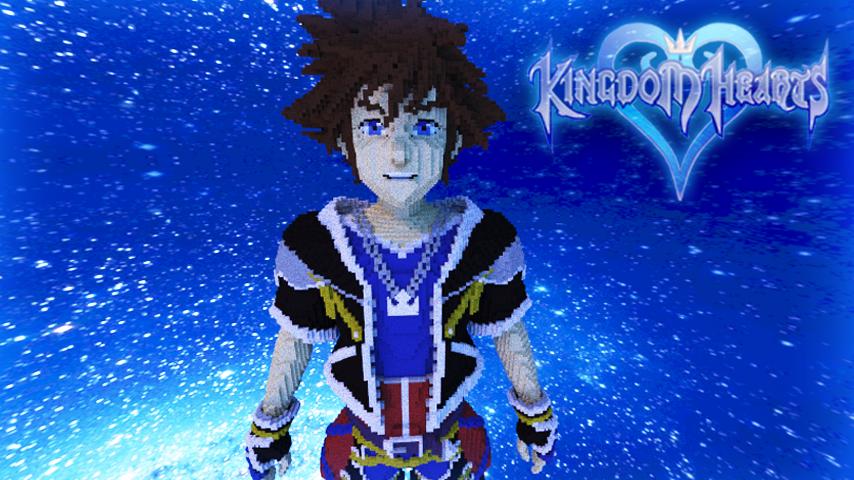 Sora Kingdom Hearts Minecraft Map
