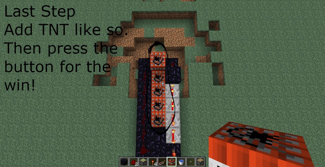 SImple TNT Cannon Minecraft Map