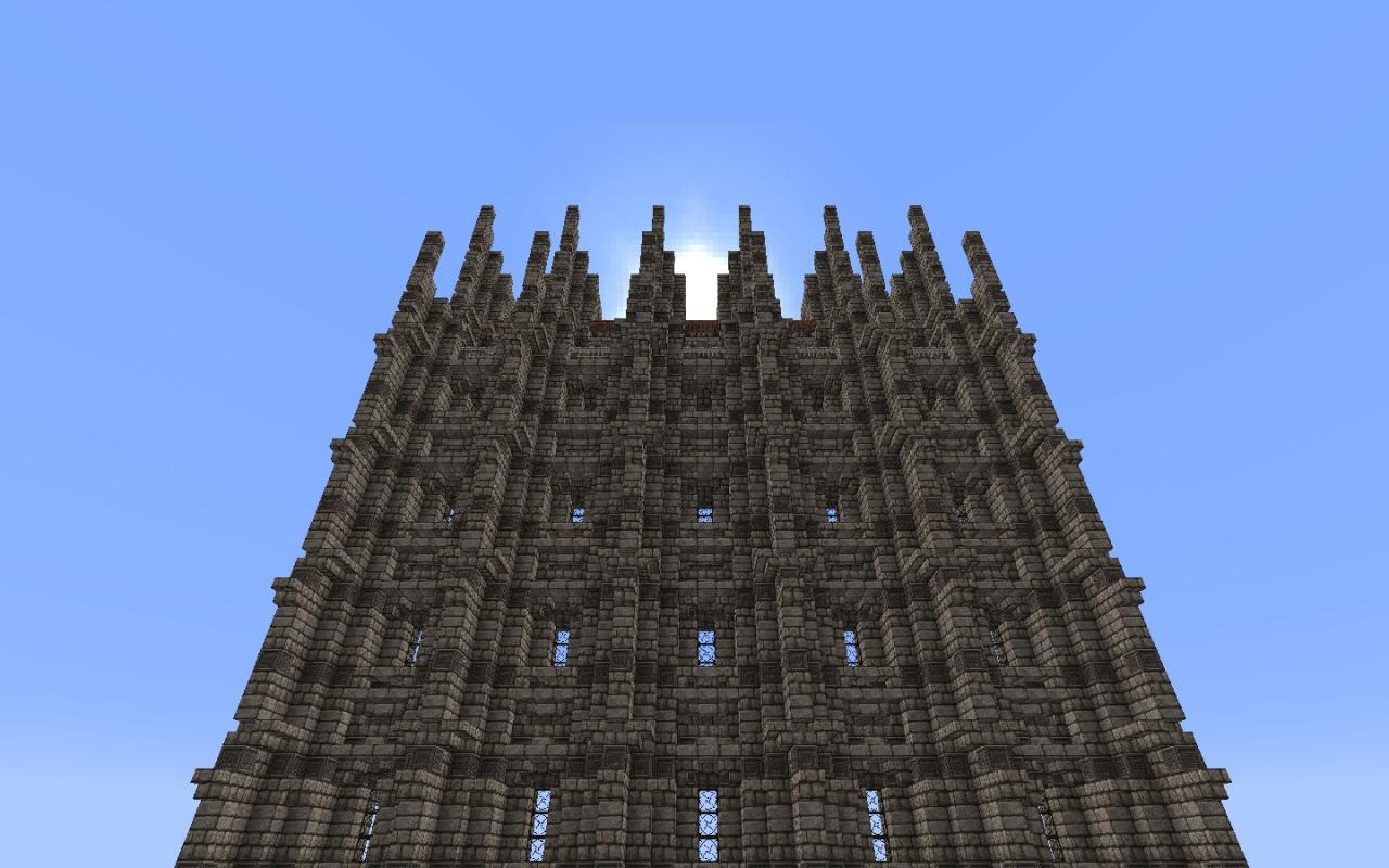 Gothic Castle/Palace Project (currently unnamed) Minecraft Map