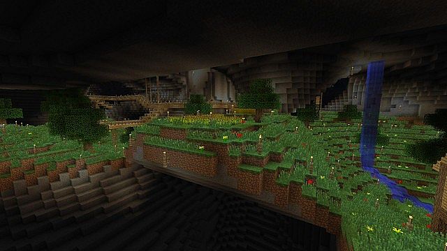 Underground World Minecraft Map