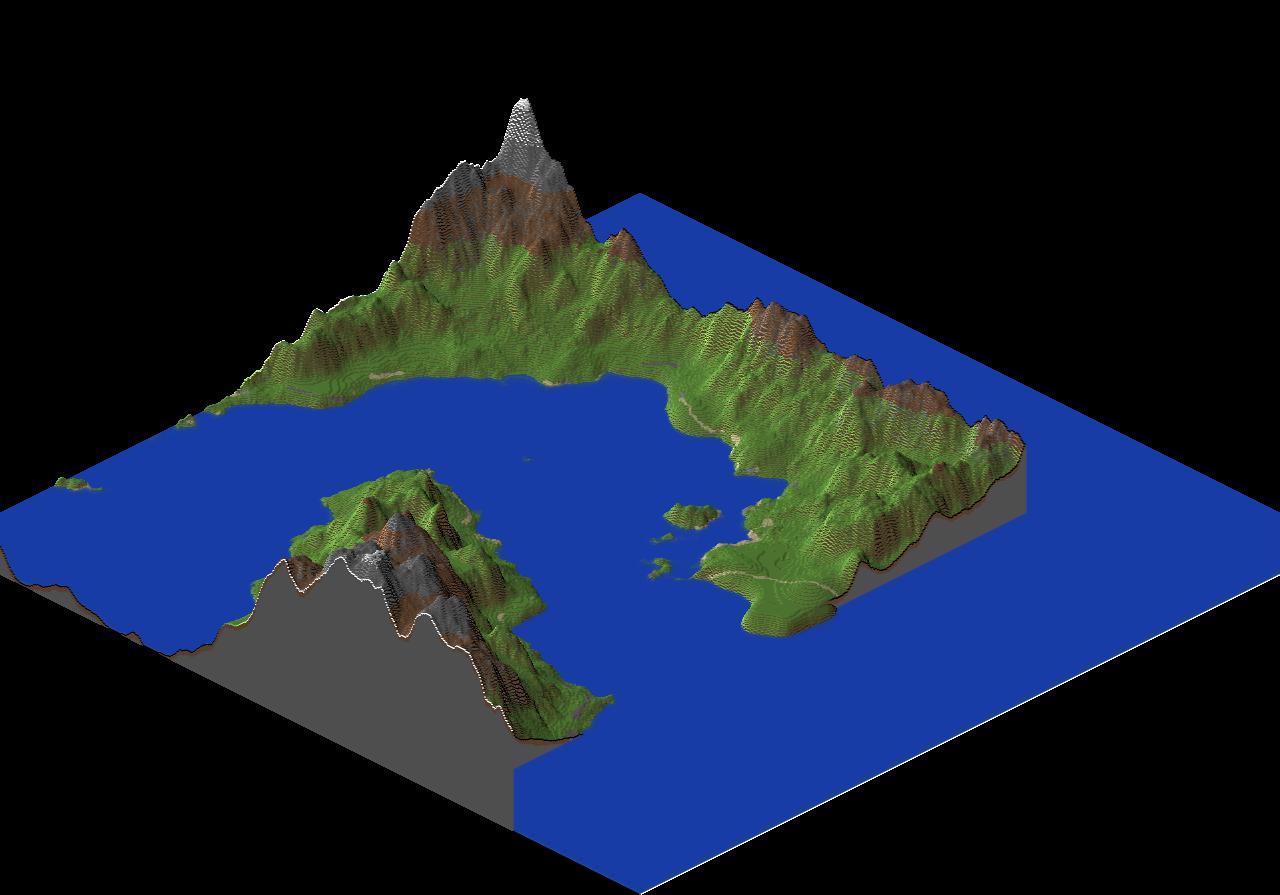 Small custom Minecraft terrain Minecraft Map