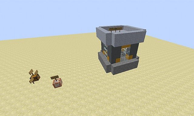 Automatic "Pencil" Sharpener in Minecraft Minecraft Map
