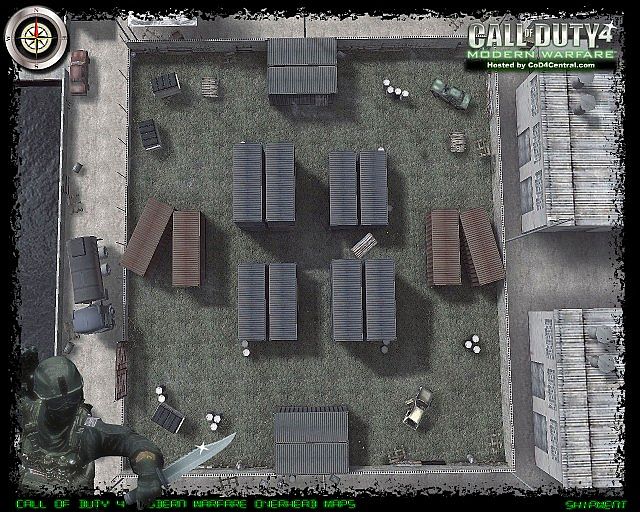 Call of Duty 4 Shipment Map. Minecraft Map