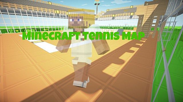 Tennis Court Minecraft Map