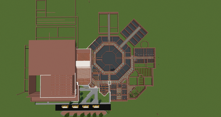 Harrison High School Build Minecraft Map
