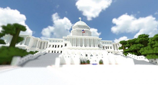 U.S. Capitol Minecraft Map