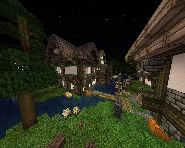 Colonial Village (Hide & Seek Map) Minecraft Map