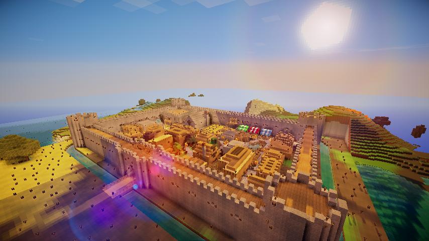 The Castello Epic Village Project Minecraft Map