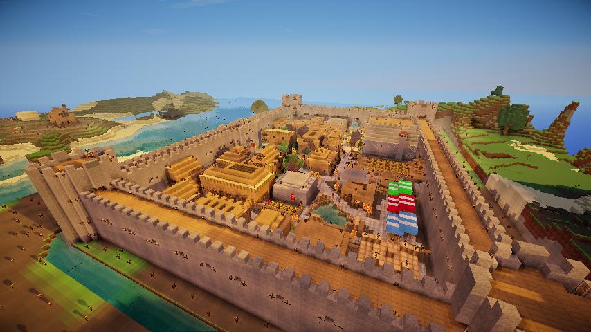 The Castello Epic Village Project Minecraft Map