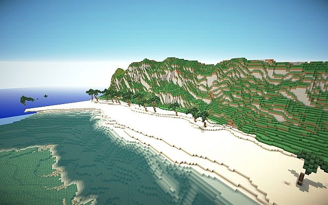 Malibu Beach Minecraft Map