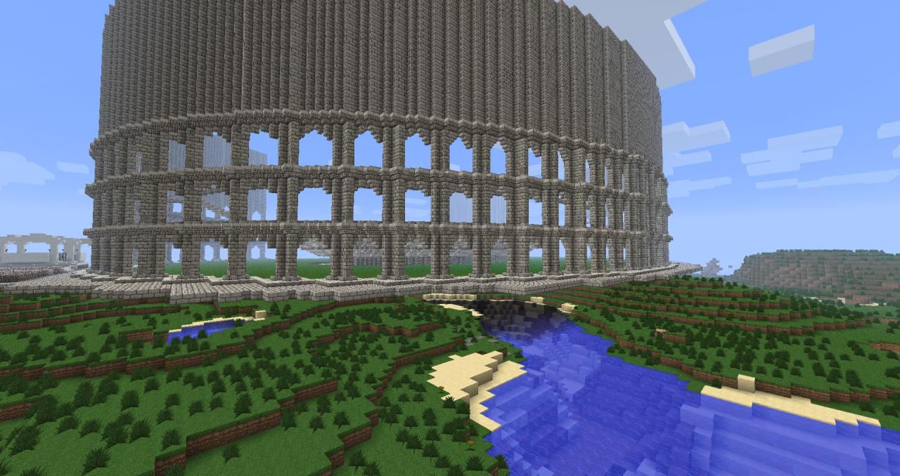 Roman Colosseum Minecraft Map