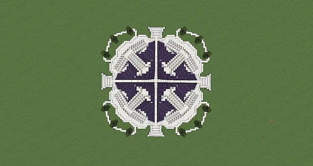 Purple Spawn Minecraft Map